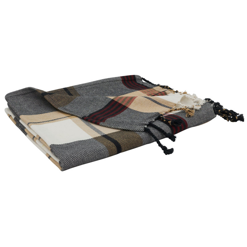 Saro Sevan 100% Cotton Throw | Wayfair